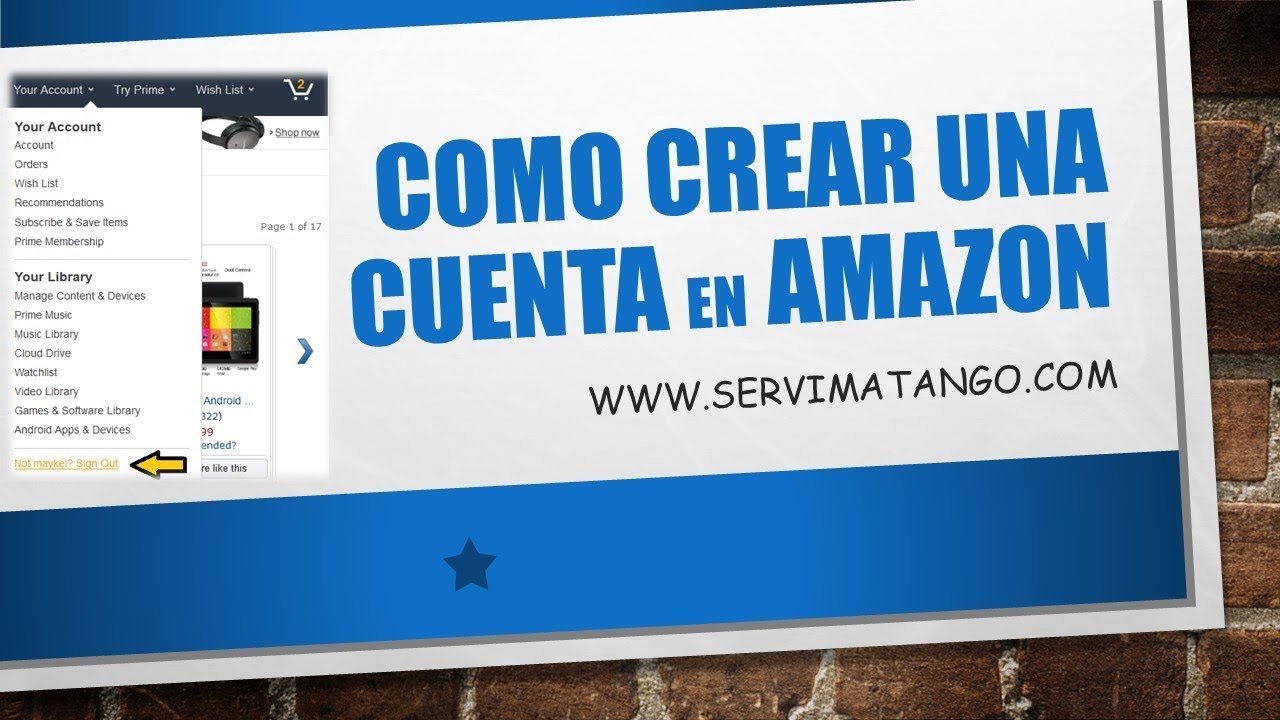 Como Crear una Cuenta en Amazon para Disfrutar los Beneficios de la ...