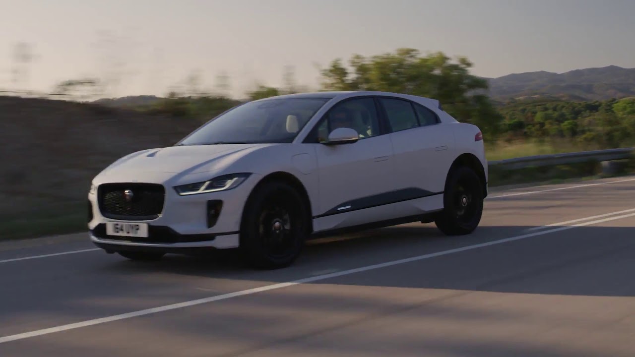 2019 JAGUAR I-PACE in White - Driving Video - YouTube