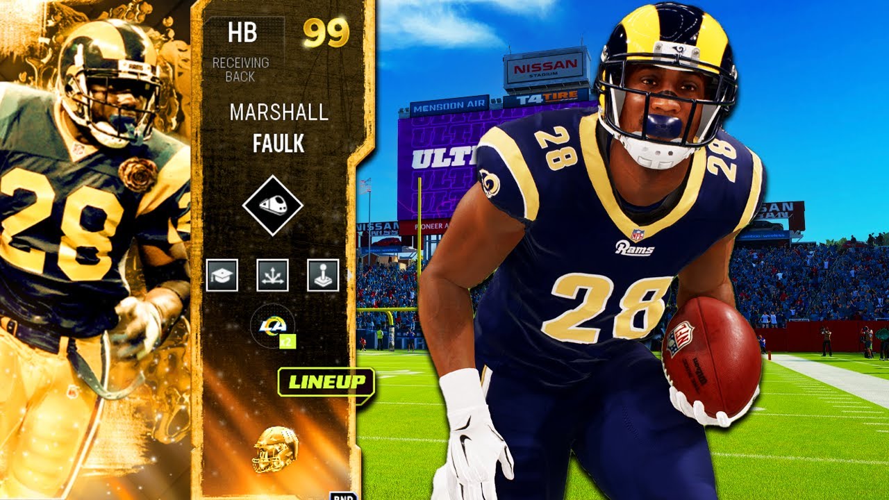 Is 99 Marshall Faulk the BEST Running Back? - YouTube