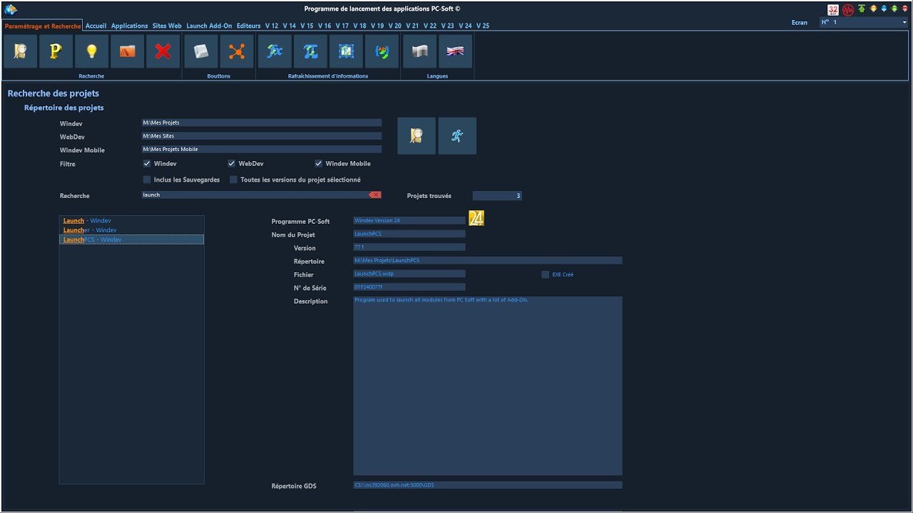 Présentation de Launcher pour programmes PC Soft ® - YouTube