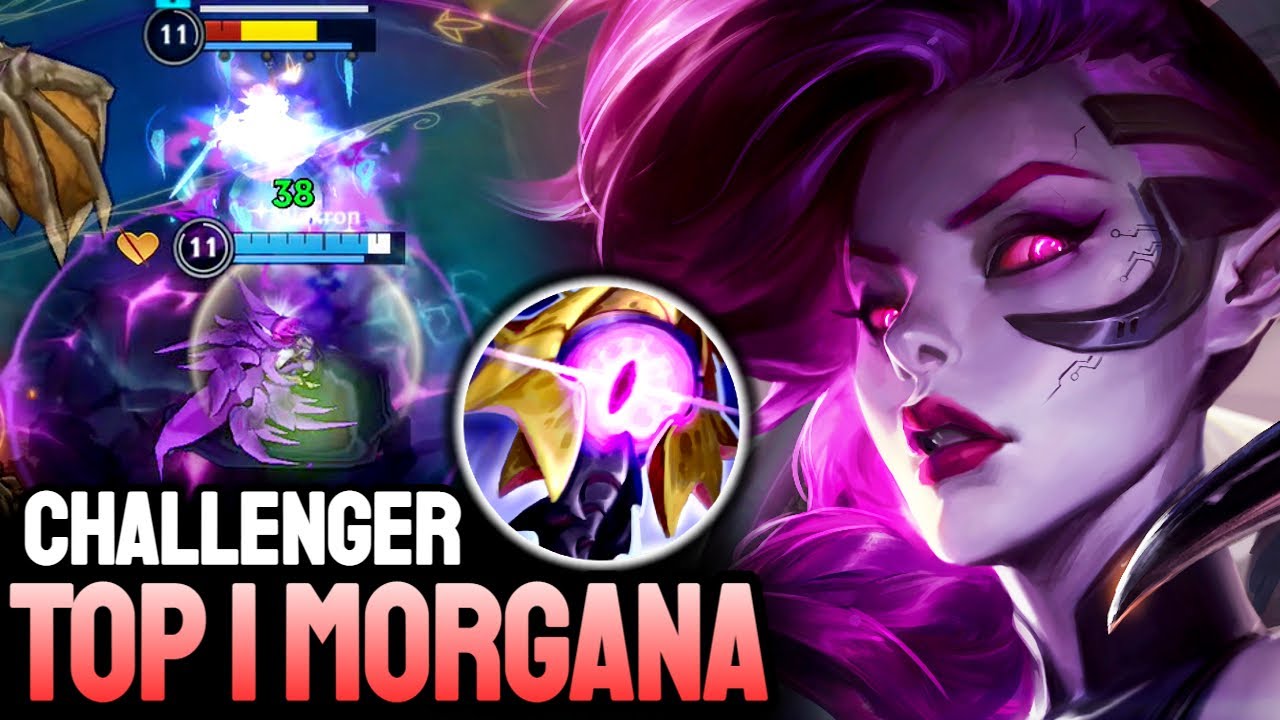 WILD RIFT MORGANA - TOP 1 MORGANA GAMEPLAY - CHALLENGER RANKED - YouTube