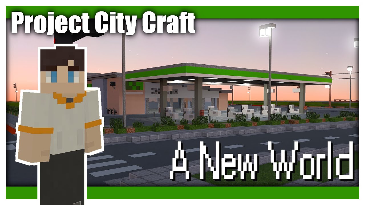 Minecraft | Project City Craft #1 | A New World - YouTube