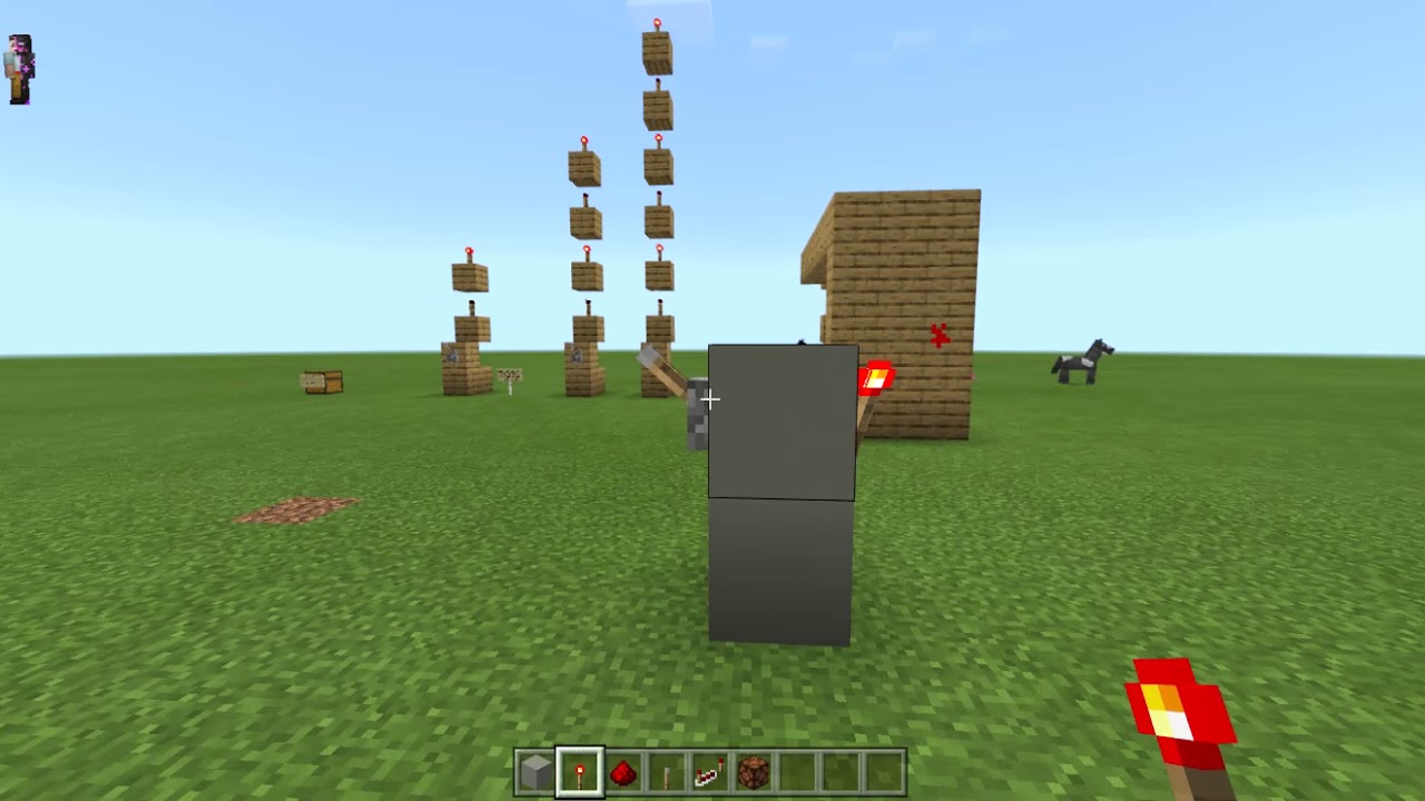 How to make workings lights with lever! MINECRAFT!!! - YouTube