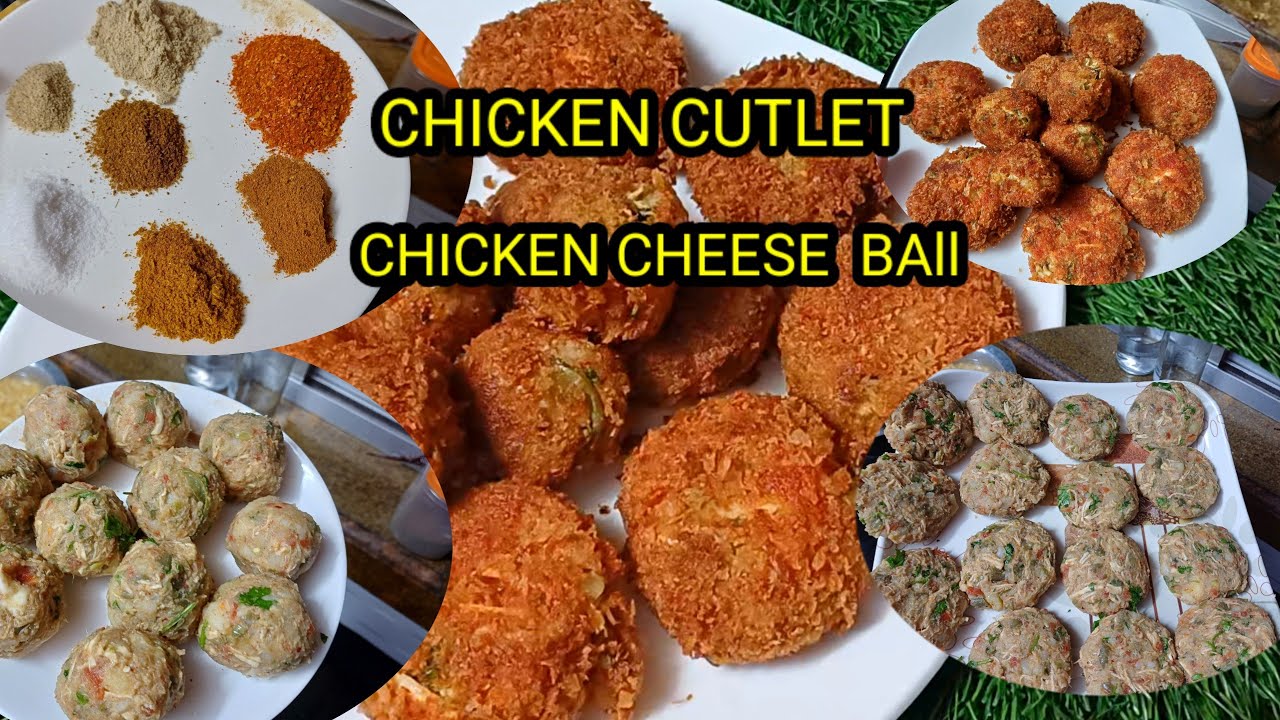 #Chicken Cutlet #Chicken Cutlet Cheese Ball# Ramzan Special two Recipe ...