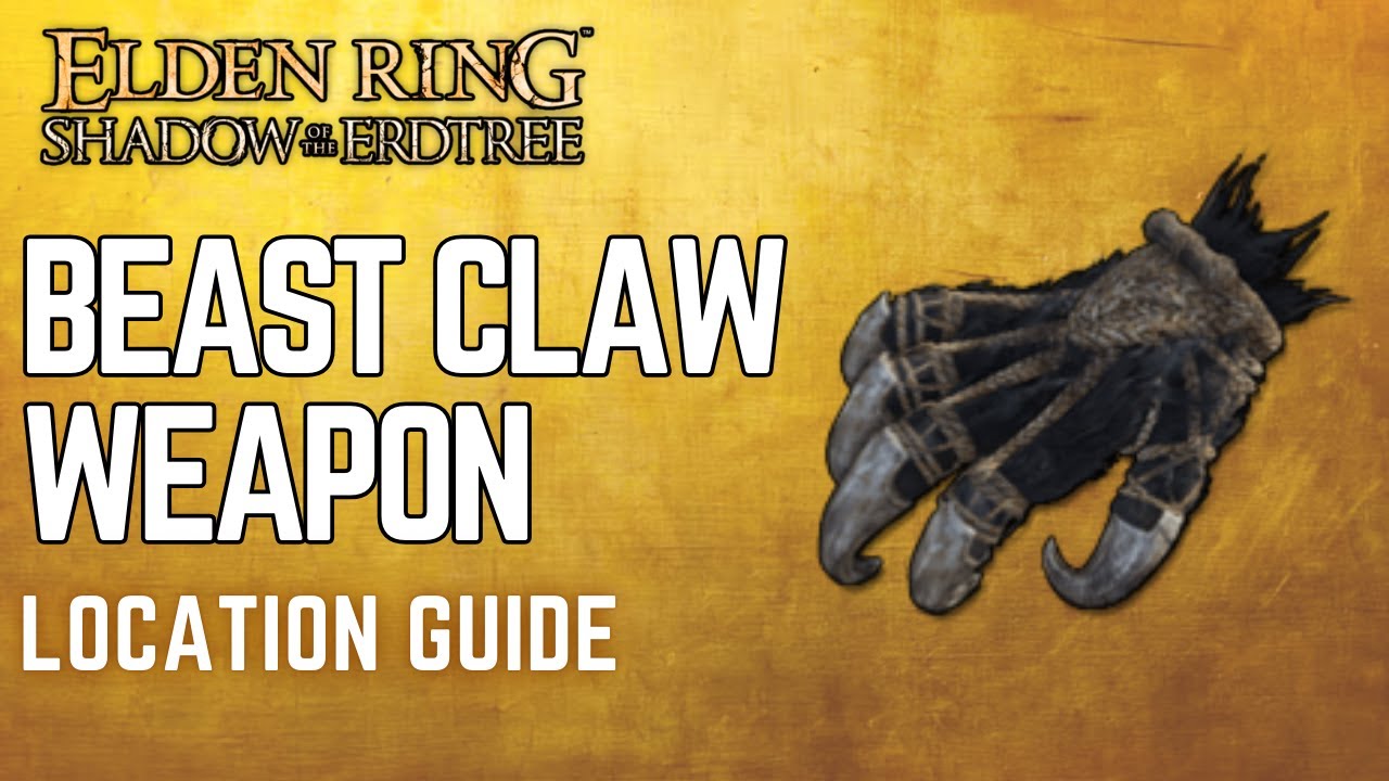 Beast Claw Weapon Location in Elden Ring | Shadow of the Erdtree - YouTube