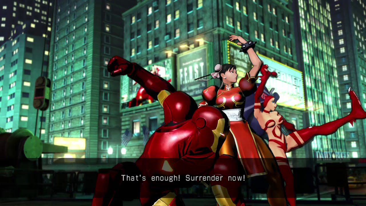 ULTIMATE MARVEL VS. CAPCOM 3 Chun Li, Iron Man, and Felicia Part 2 ...