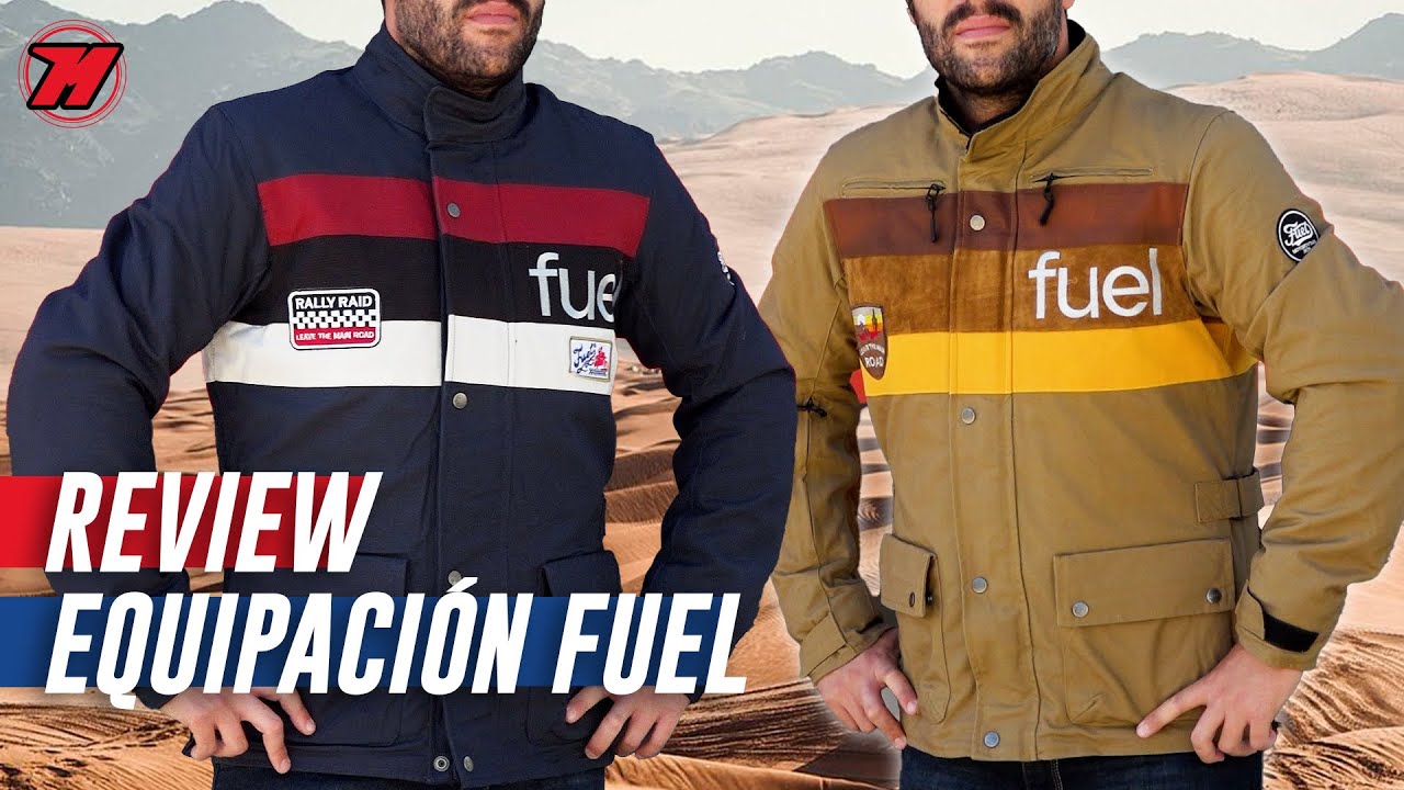 Review CHAQUETAS moto FUEL RALLY RAID y MARATHON. ¡Adventure RETRO! 🌴⛰️ ...
