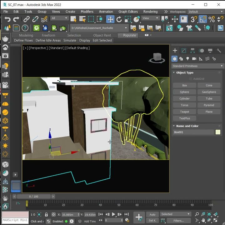 How to Set Material ID in 3dsmax - YouTube