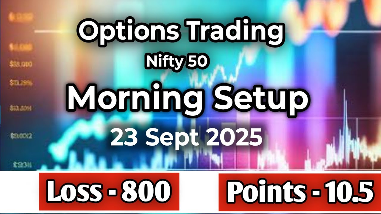 23 Sept 2025 | Nifty 50 Option Trading - YouTube