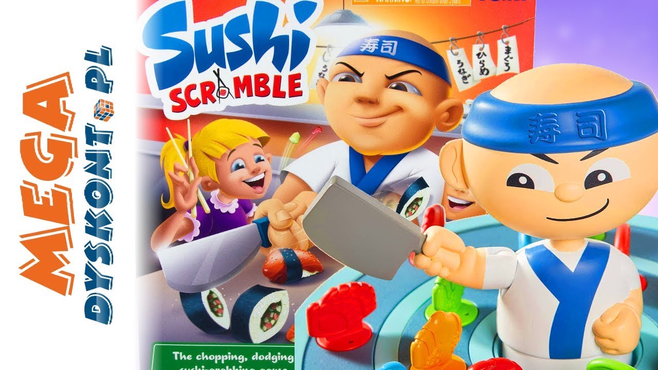 SUSHI SCRAMBLE TOMY Gry Planszowe Challenge Monia I Agatka YouTube sushi-scramble-tomy-gry-planszowe-challenge-monia-i-agatka-youtube