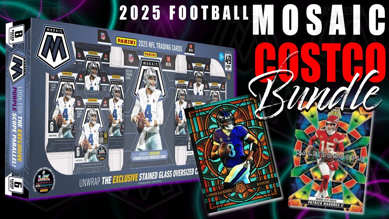 Is The 2025 Mosaic Football Costco Bundle Box Worth The Hype? - YouTube