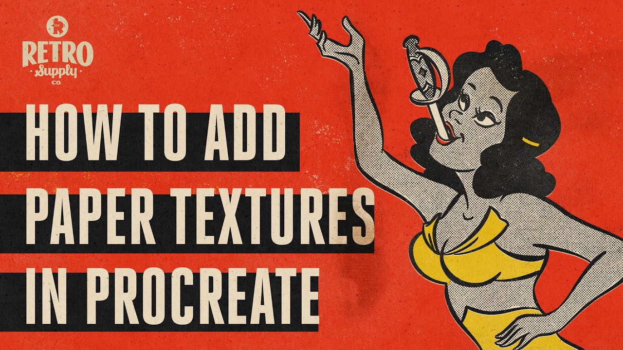 How To Add Paper Textures In Procreate YouTube How To Add Paper Textures In Procreate YouTube