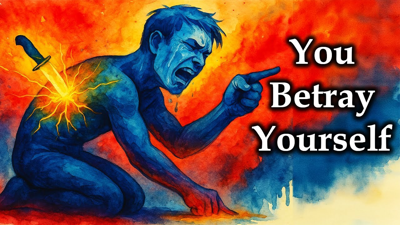 Why You Betray Yourself, Then Blame Everyone Else - YouTube