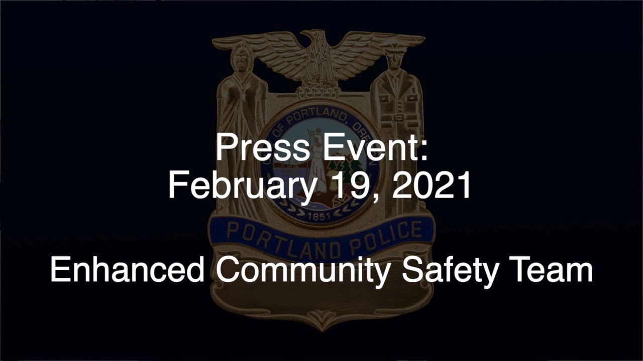 Press Event: Enhanced Community Safety Team - YouTube