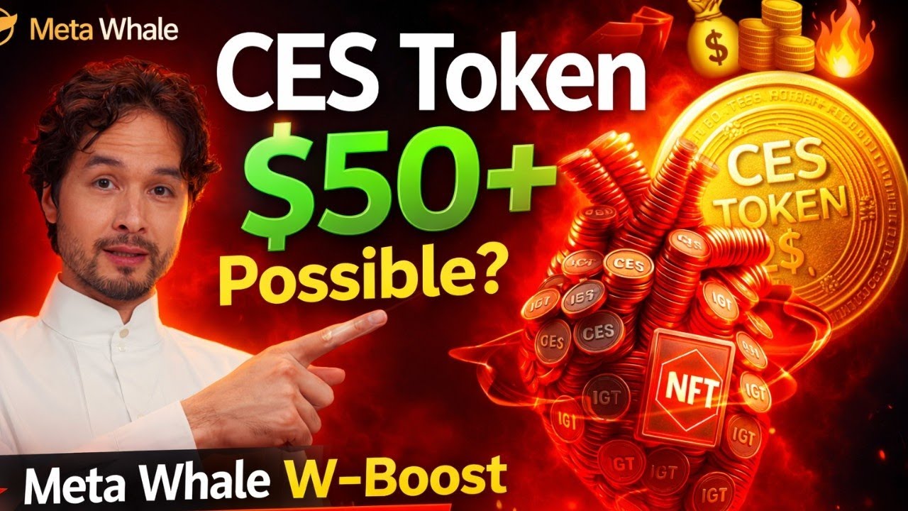 🚀 CES Token $50+ Possible? Meta Whale W-Boost Program Complete Analysis ...