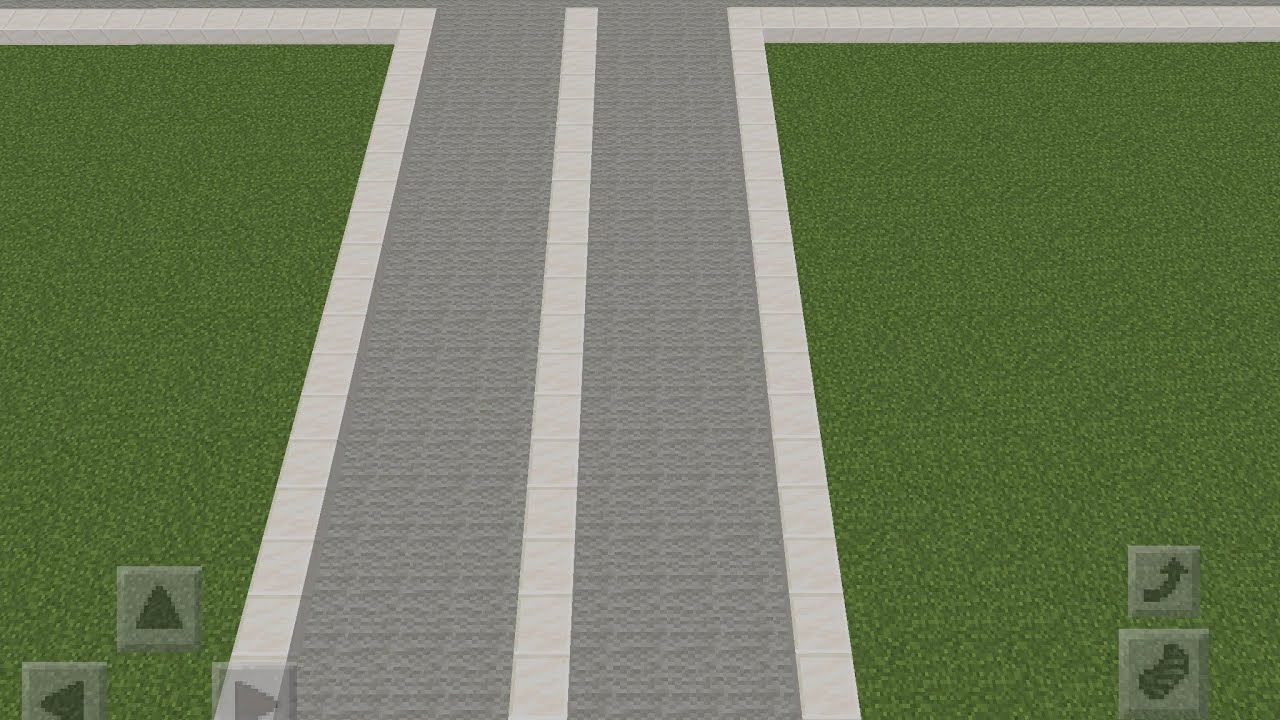 Tutorial eps 4 membuat jalan di games minecraft - YouTube