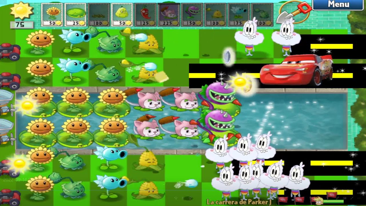 Plants vs Zombies Mod Plantas vs Johnny Test v2 - Gameplay Walkthrough ...