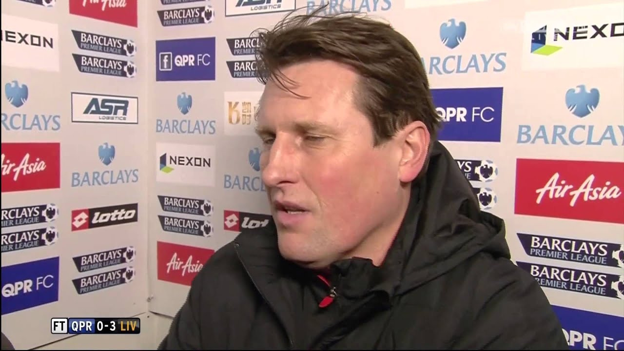Colin Pascoe Post Match Interview QPR v Liverpool (HD) - YouTube