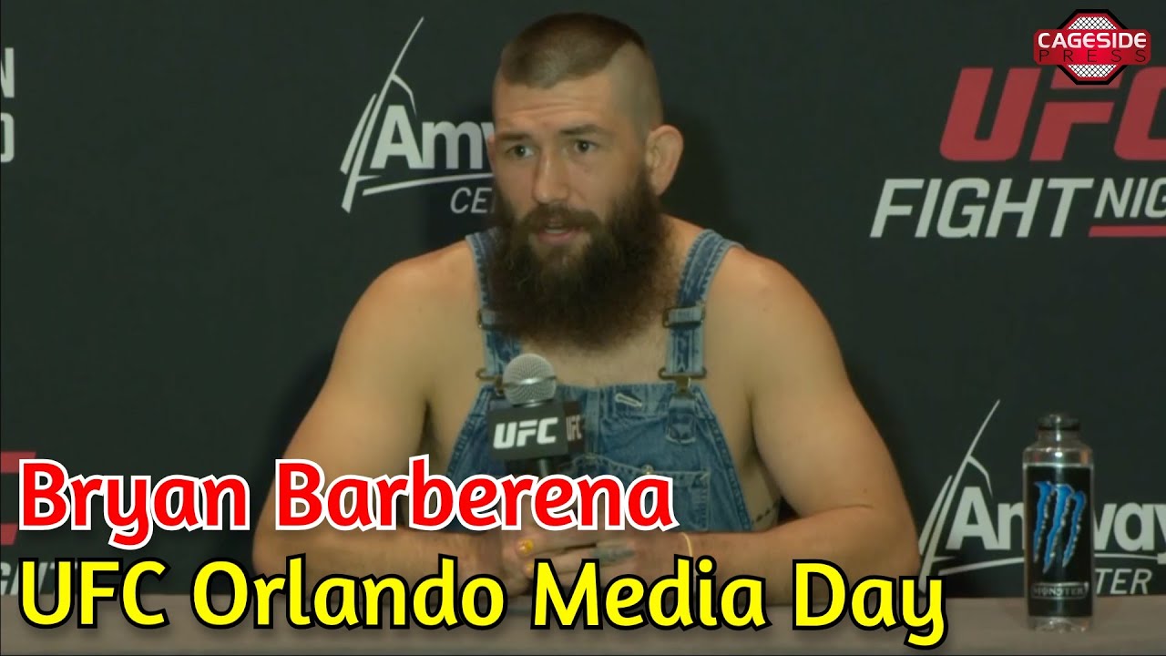 Bryan Barberena Media Day | UFC Orlando - YouTube