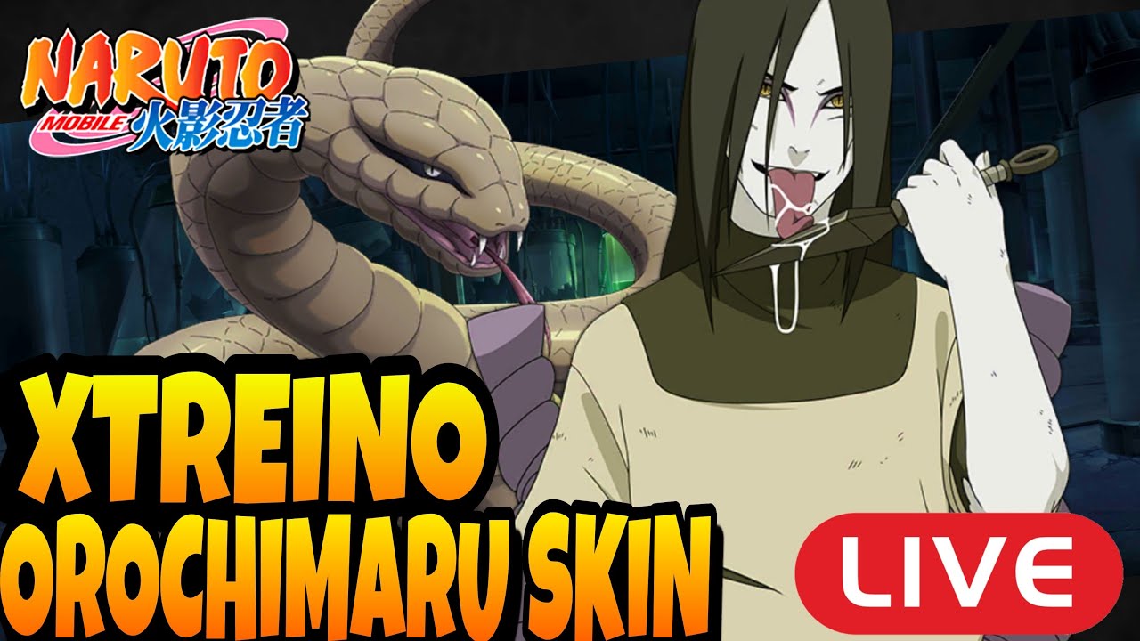 🔴Naruto Mobile: XTREINO DE OROCHIMARU SKIN [BR-LR] - YouTube