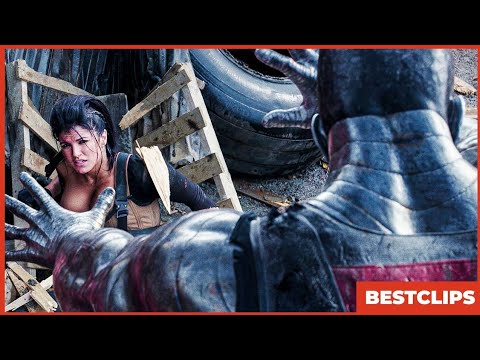 Colossus vs Angel Dust - Fight Scene | Deadpool (2016) Movie CLIP 4K ...
