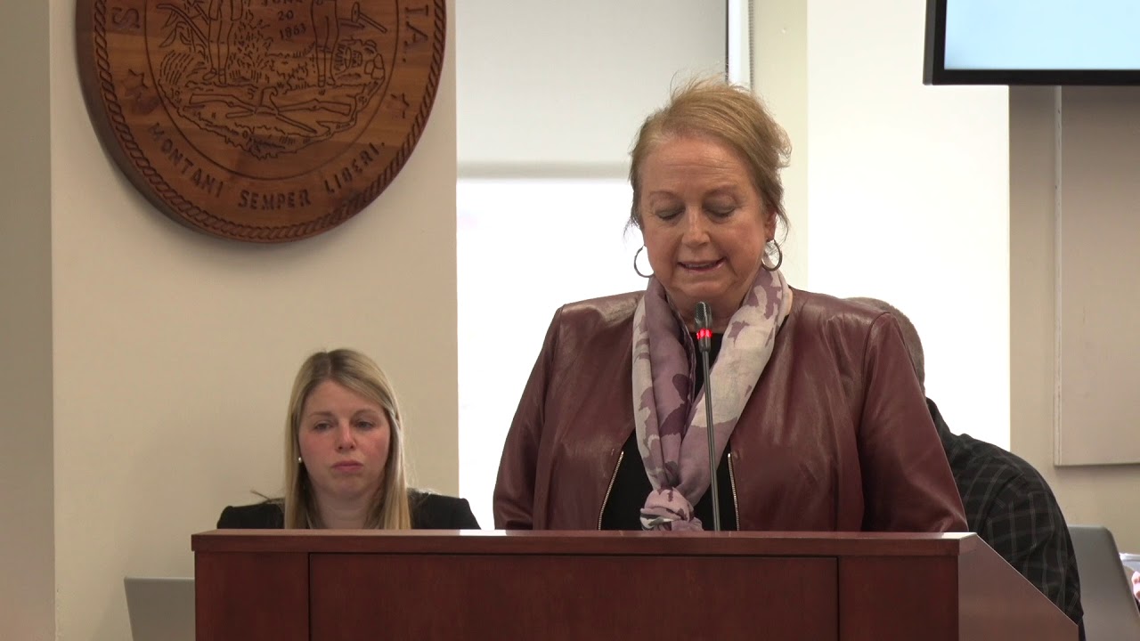 First Lady Cathy Justice speaks to State Board of Education - YouTube