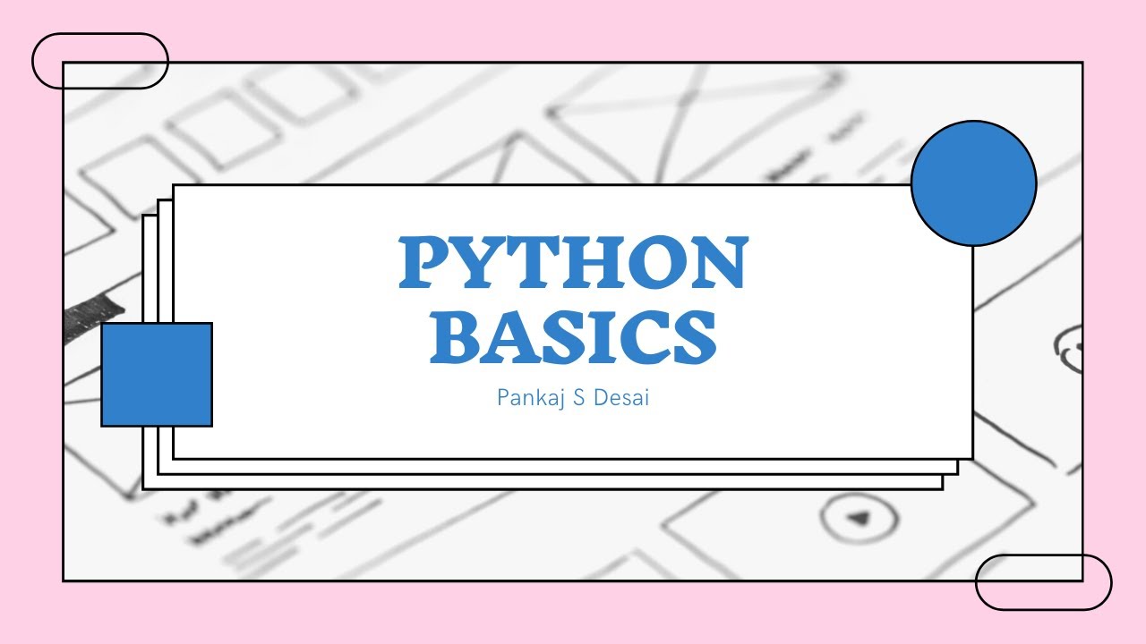 Python Basics Youtube 