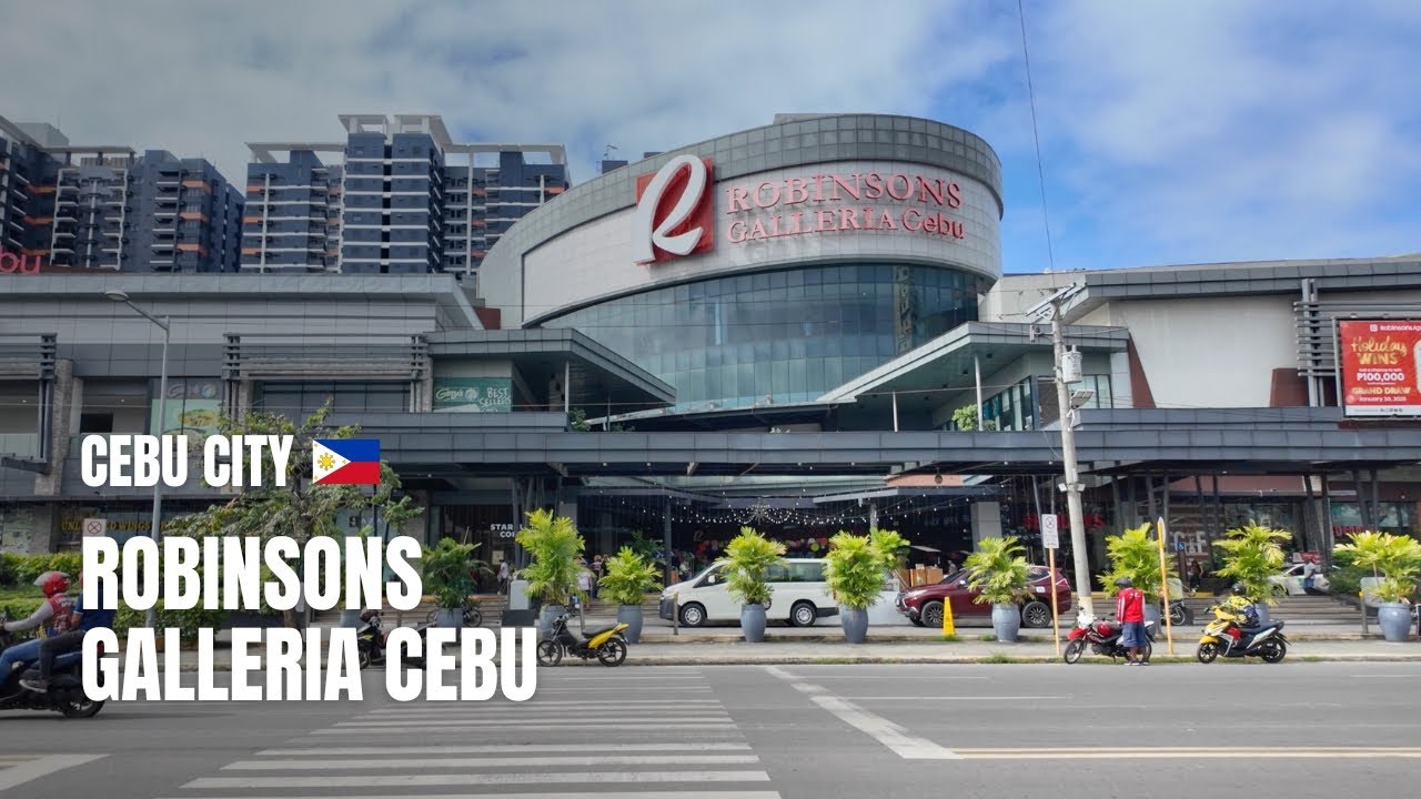 🇵🇭 [4K] How is Galleria Cebu on Sinulog Day | Mall Walking Tour ...