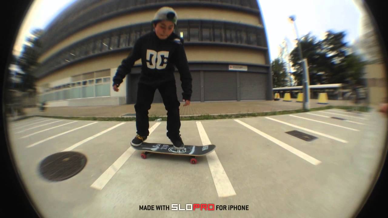 Slow Motion Rikuto Kick Flip - YouTube