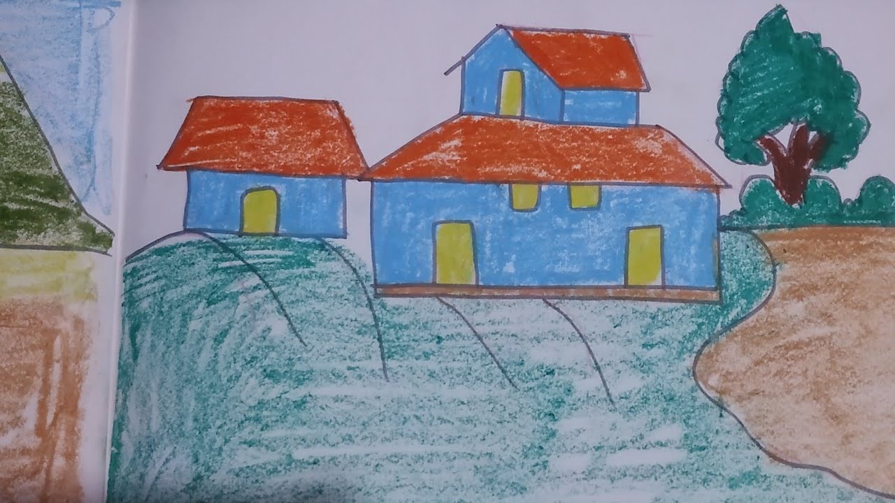 How to draw a Building🏢step by step Buliding Drawing Easy how to draw ...