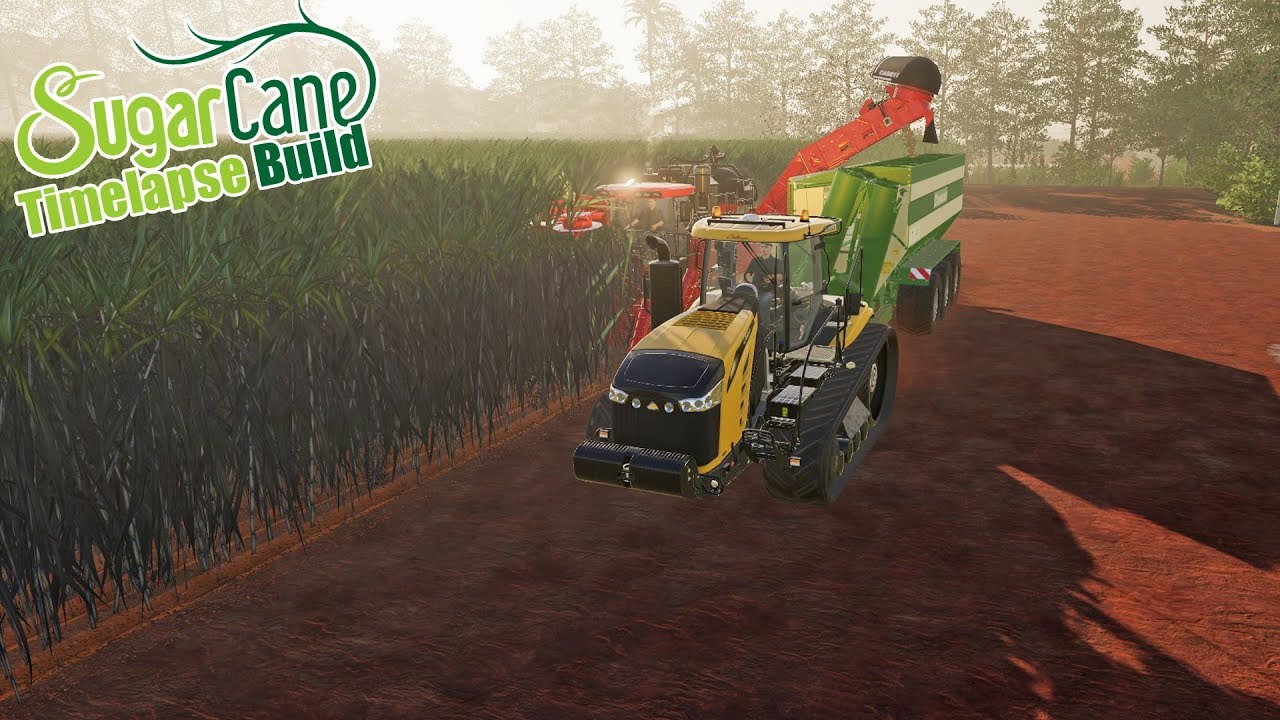 Let's Build Sugarcane Company - Timelapse - Estancia Lapacho FS19 - YouTube