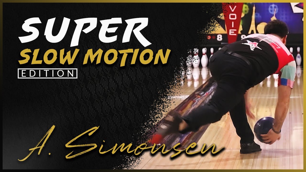 Anthony Simonsen Super Slow Motion Bowling Release (So Smooth!) - YouTube