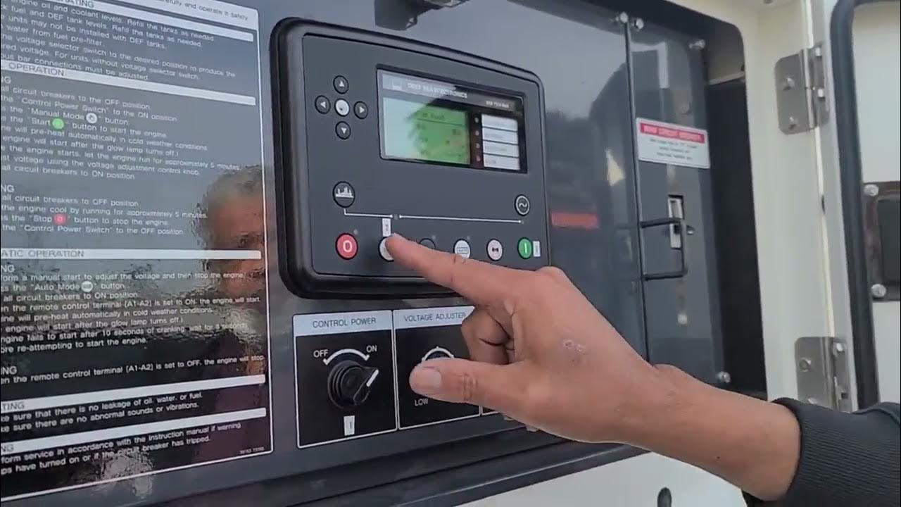 How to start generator with DeepSea controller: Generators Unlimited ...