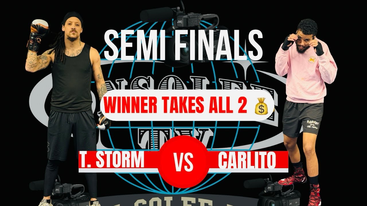 THE STORM VS CARLITO (Winner Takes All 2 💰) Semi Finals Boxing Match ...