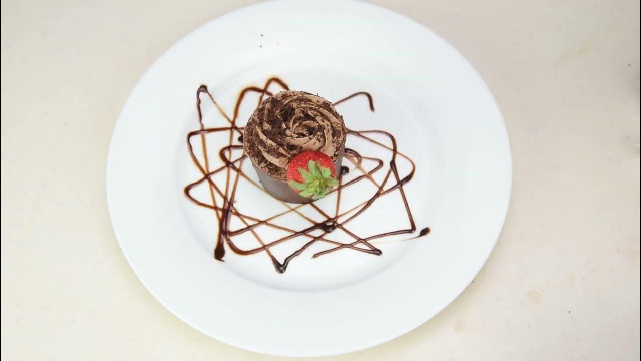 Easy Dessert Plating Techniques~Fancy Plating Techniques~Food Plating ...