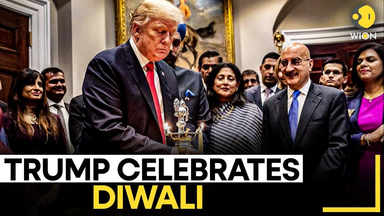 White House Diwali Party LIVE: US President Donald Trump Celebrates ...