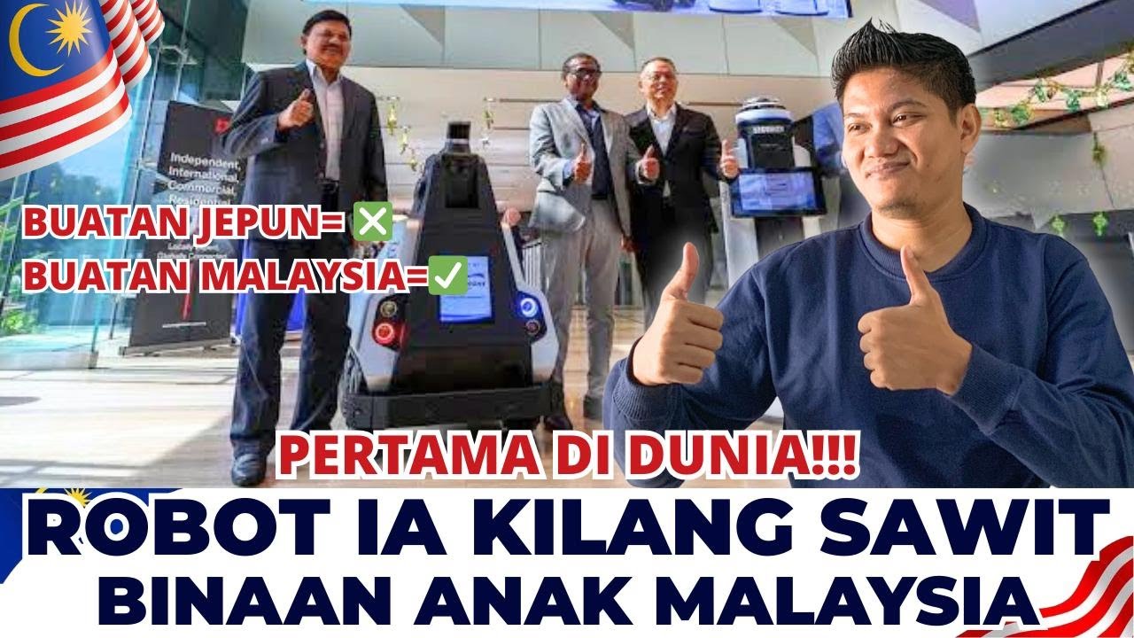 BUKAN BUATAN JEPUN! Malaysia Kini Ada Robot AI Sendiri! 😱👏 - YouTube