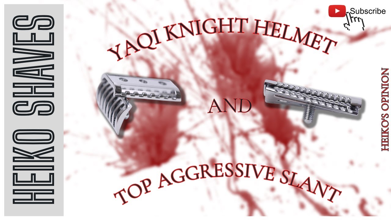 Yaqi Knight Helmet and Yaqi Top Aggressive Slant Review - YouTube