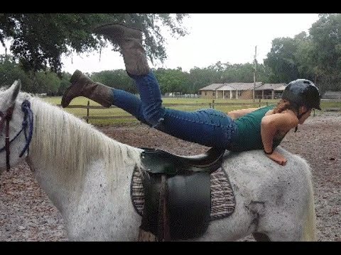 Trick Riding Lessons - YouTube