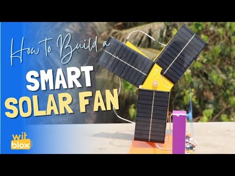 How to build a Smart Solar Fan || Full Project Tutorial