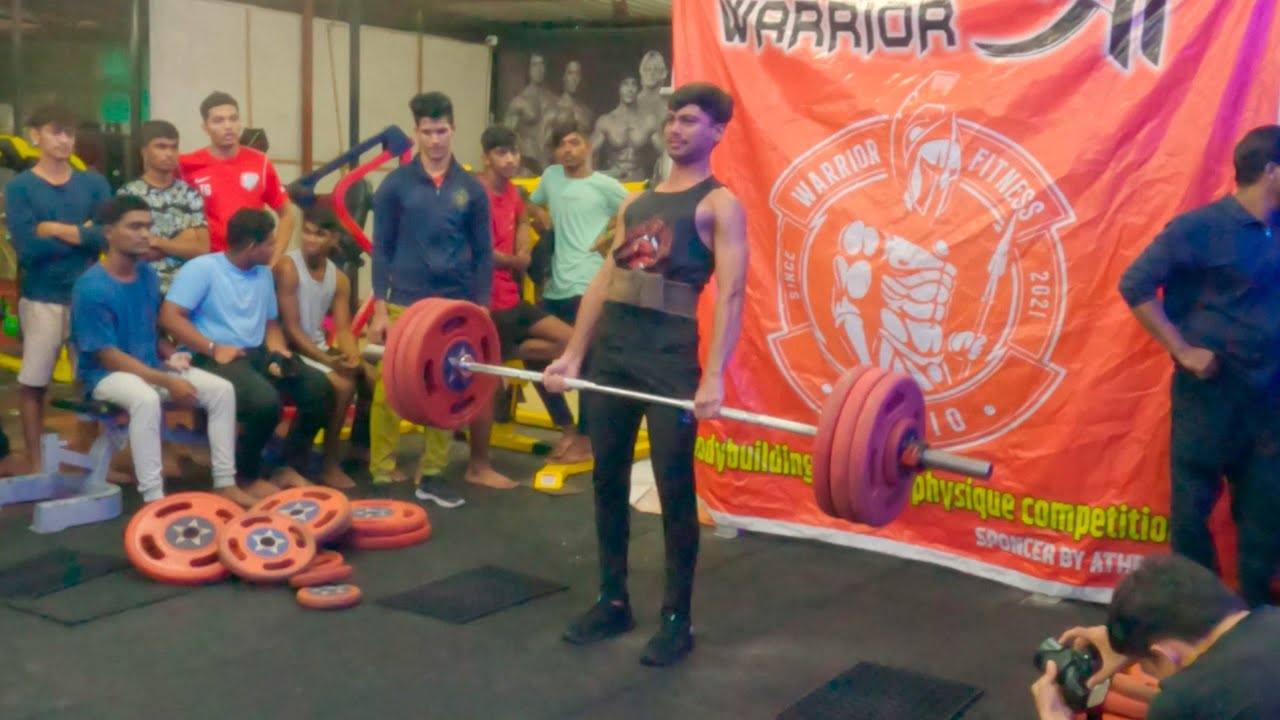 Deadlift Competition🏋🏻‍♂️ | 📍Warrior Fitness Studio | Dhruv Marolia ...