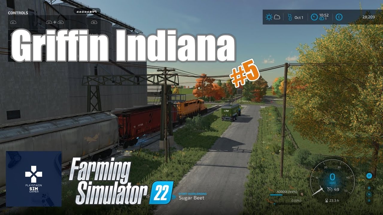FS22 | Griffin Indiana Lets Play #5 | Farming Simulator 22 | PS5 - YouTube
