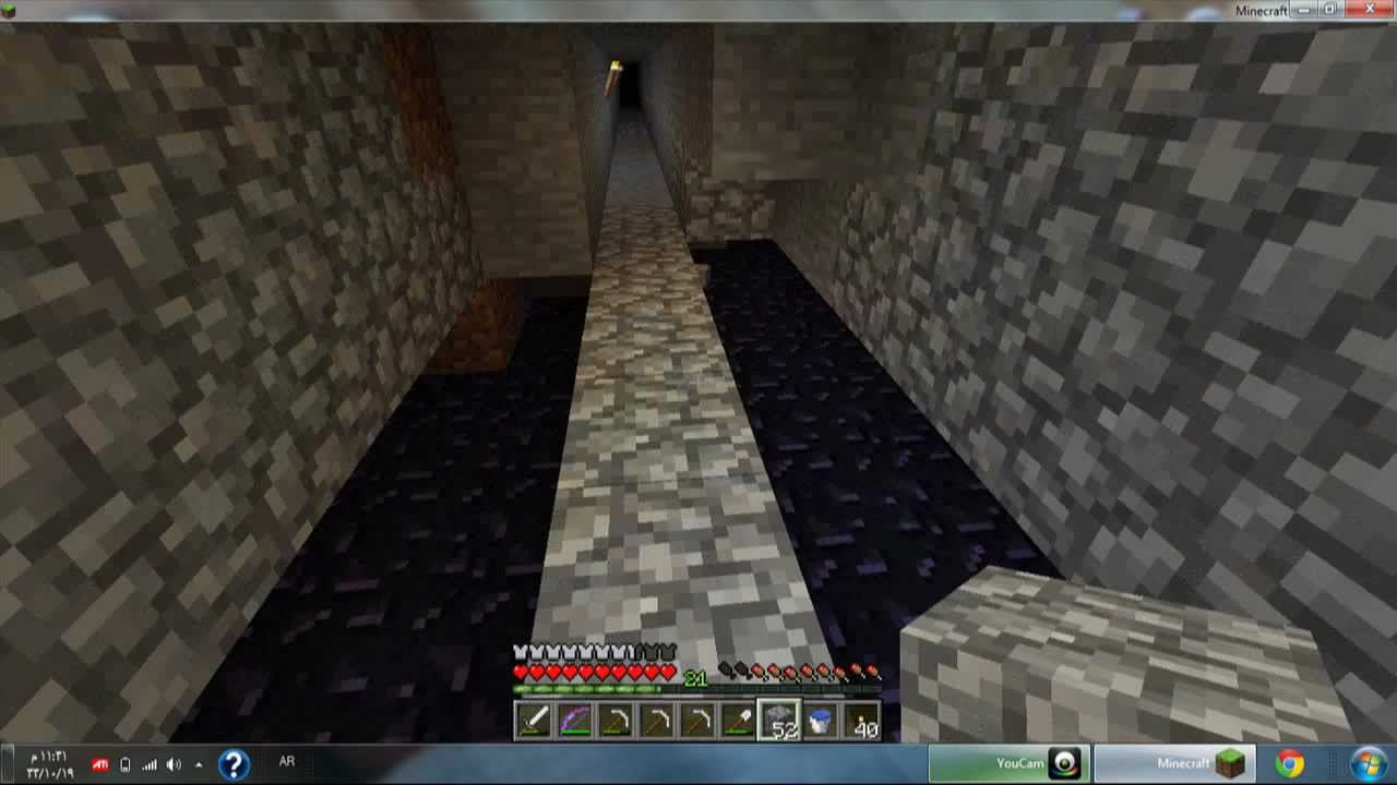 اول لايف كومنتري لي ماين كرافت رساله الى sagam3ar و d7oomy-999 - YouTube