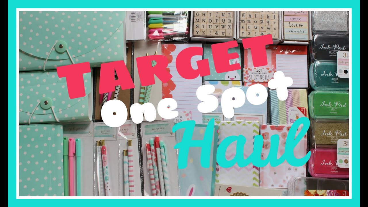 Target One Spot Haul - 2015 Spring and Easter Collection + others - YouTube