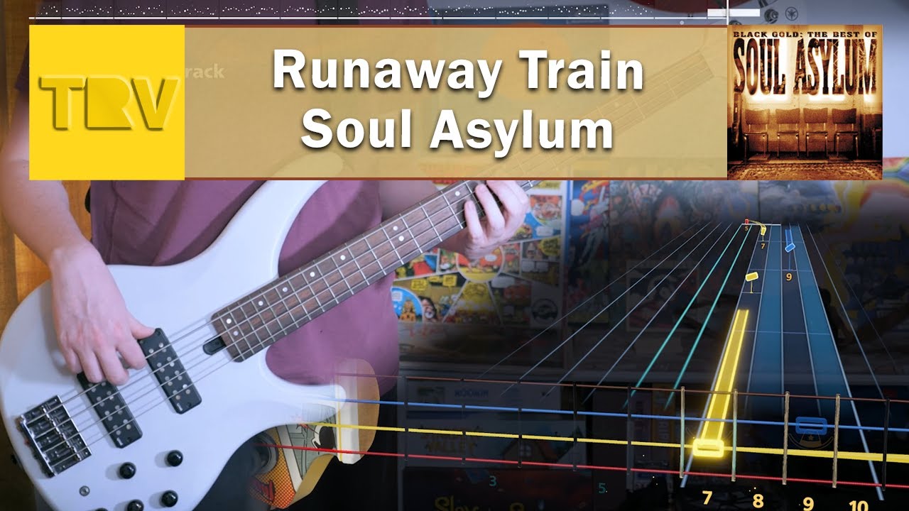 Runaway Train - Soul Asylum Bass Cover | Rocksmith+ - YouTube