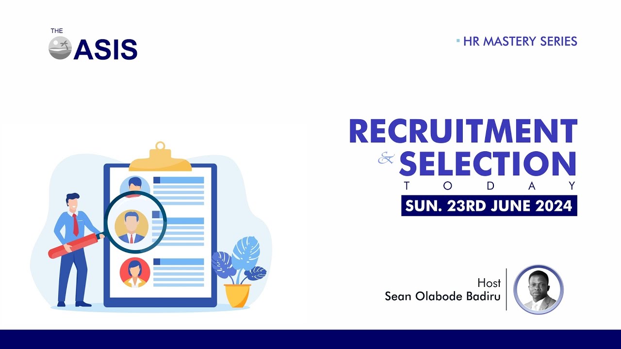 Recruitment & Selection Case Study | Sean Olabode Badiru - YouTube
