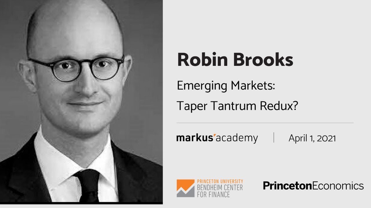 Robin Brooks on "Emerging Markets: Taper Tantrum Redux?" - YouTube