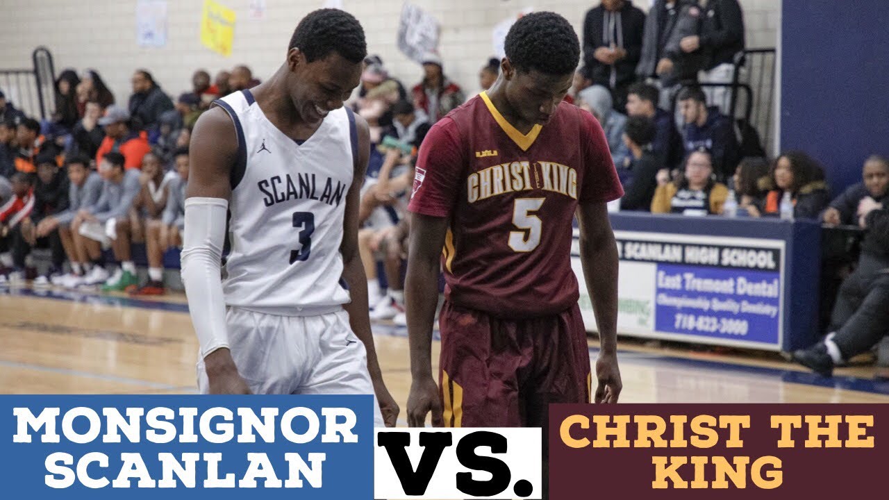 Monsignor Scanlan vs Christ The King full Highlights - YouTube