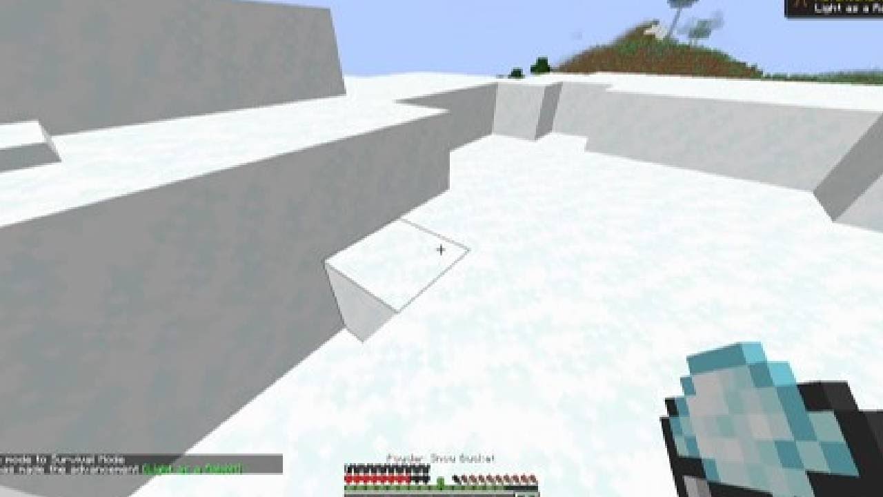 How To Get Powder Snow In Minecraft YouTube how-to-get-powder-snow-in-minecraft-youtube