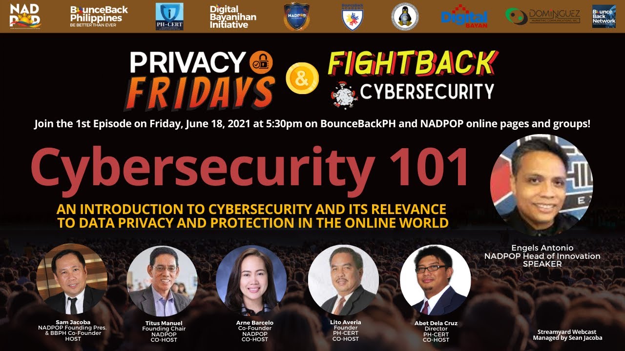 S1:E1 — Cybersecurity 101 [Privacy Fridays x FightBack Cybersecurity ...